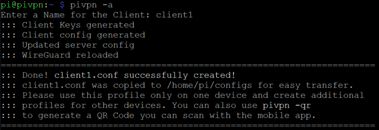 PiVPN / WireGuard Complete Setup – Marius Serbanica – Tech Blog